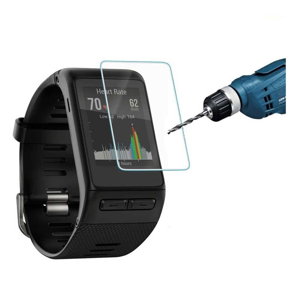 Garmin Vivoactive HR Smartwatch - Tempered Glass Screen Protector (Pack ...